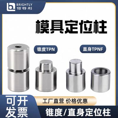 定位柱锥形直身模具定位销零度TPNF锥度TPN导柱辅助器圆形精准柱