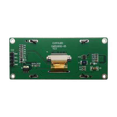 厂家2.23寸OLED显示屏128x32点阵白蓝黄绿四色可选液晶显示模组