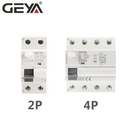GEYA格亚GYL9-B型漏电保护器2P/4P 40A 63A 30mA/100mA/300mA