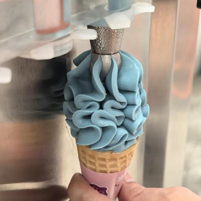 7口味软冰淇淋机冰激凌机带预冷台式立雪糕机imcecreamachi式9882