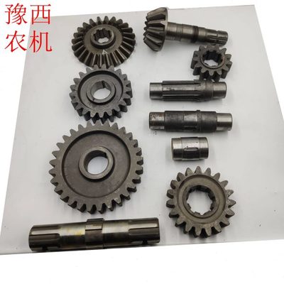 豪丰旋耕机 变速箱 波箱 高 中 低箱 全套 齿轮 轴 低改高速 配件