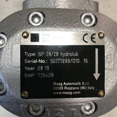 现货供应意大利马格MAAG齿轮泵NP28/28