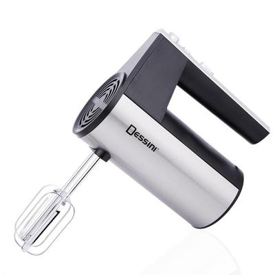 DESSINI电动打蛋器家用手持式搅拌机奶油不锈钢打蛋机大功率五档