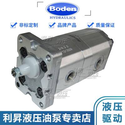 BODEN博顿双联齿轮泵BKP1BO/BKP1B0液压系统油泵多联泵