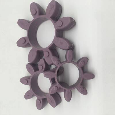 ROTEXGR55外径120减震缓冲垫子八角弹性体8瓣梅花圈内径60胶块