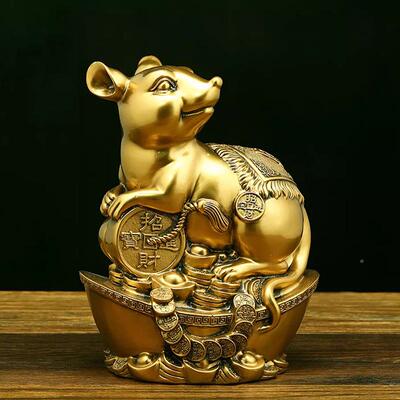 招十二肖摆件生肖牛虎生兔财龙蛇马羊猴鸡狗猪全鼠套装饰品12036