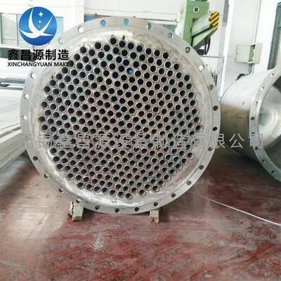 254SMO不锈钢管式换热器冷凝器2507螺旋缠绕管汽水冷凝加热器