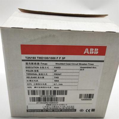 ABB塑壳断路X器T1N160TMHD32/450FFC666864P2F100101TR1001