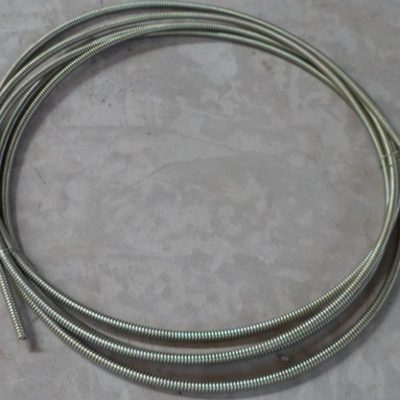 疏通机配件疏通机细簧直径8mm长5米大力75型滚筒里的软簧小弹簧