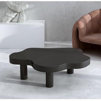 现代实木茶几异形桌设计民茶师几样宿板房茶几小NHG户型迷你木质