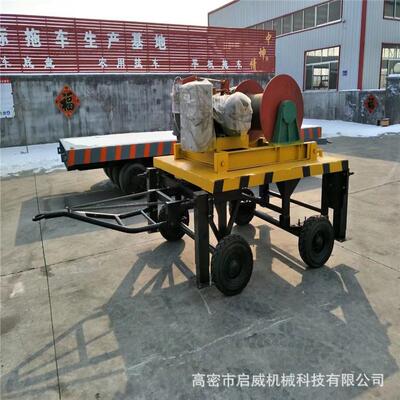 车卷场机拖用底盘挂自卸农用车农60511拖车拖拉机牵引平板拖车