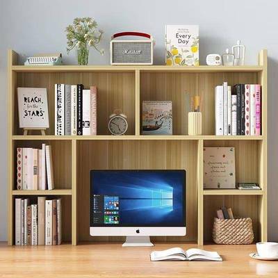 书宿架台电脑纳架桌QCE上置物架多层学式生舍收架储物简易儿童书