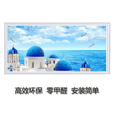 纬ACF煤改电石烯碳晶墙暖壁画取器壁挂九式暖速热省电暖气片墨电