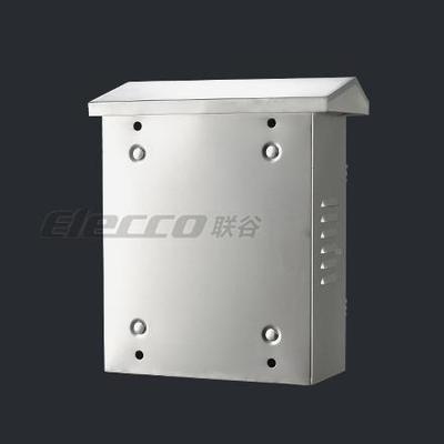 联谷不防锈钢电箱/300*400*10m6m不配不锈钢配锈钢防水箱/室外雨
