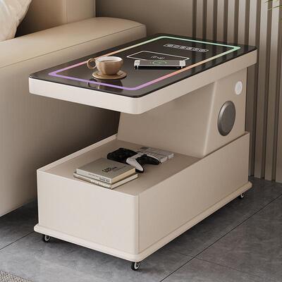 厂家直销厅可移动沙发边柜小户型奢代轻多功XL-148能带音响客沙发