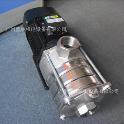 CHDF节段式不锈钢卧式多级泵不锈钢304卫生级家用自吸增压多级泵