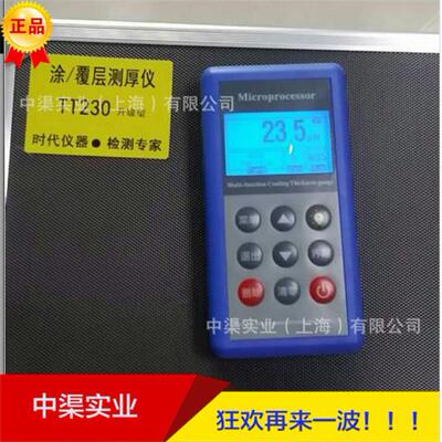 北京时代牌TT230型涂层测厚仪测厚仪涡流漆膜测厚仪0-1250um