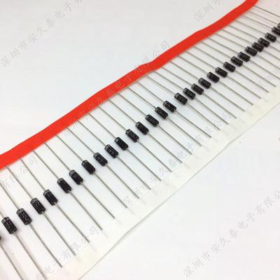 0整流二极管DOL1N474IN4007DO-1直插1A1000V0编带脚长58mm全新