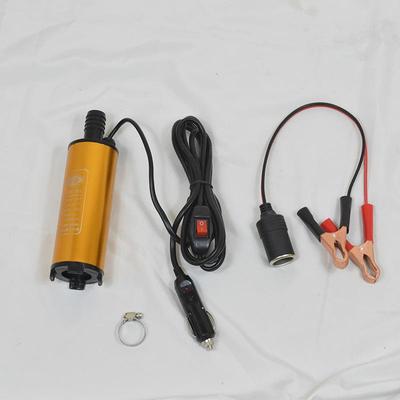 便式小型12/24V电动抽油泵V抽水泵带2携52620V转油换器自驾车载抽