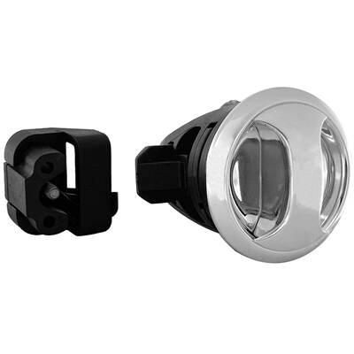 房旋钮车式门锁橱柜锁用防噪音EKK开启式门锁用游艇房车五金配船