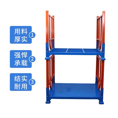 3874非折叠式拆插管式堆垛工厂架巧固架可卸重型货架轮标胎架