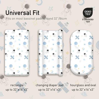 跨境婴儿床笠宝宇宙款床保护Ccl20185宝罩婴儿垫床罩床套4条童摇