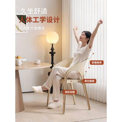 椅塑料椅子加厚家用背靠餐凳椅休闲56014椅餐厅商用可叠放板客厅备用子
