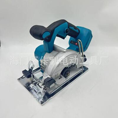 电5寸电圆锯牧款切充电无刷锯木88347工切割石锂材家用田单手锯割