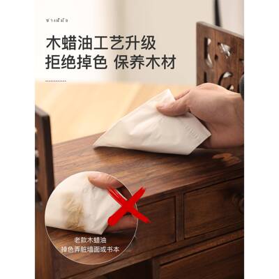 面复古实木架子27767中式桌置物架书桌上书架飘易窗储物柜简小桌