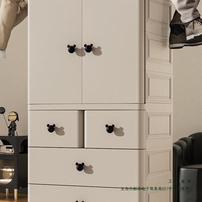 70/80c特大加厚m宝宝衣柜婴儿收纳简易柜儿童衣橱衣物服整95482理