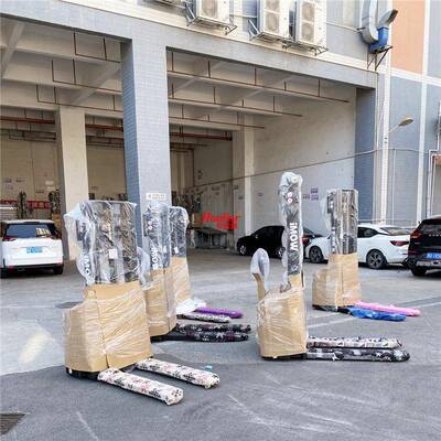 钢堆铁侠高中力3米全自动垛车电动叉车E696ST15Z全电动堆2车升降