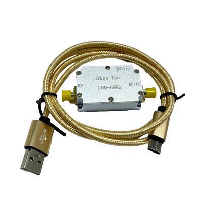 微波电容射频馈电盒偏置器同轴馈电射频隔直10M-6GHz低插损