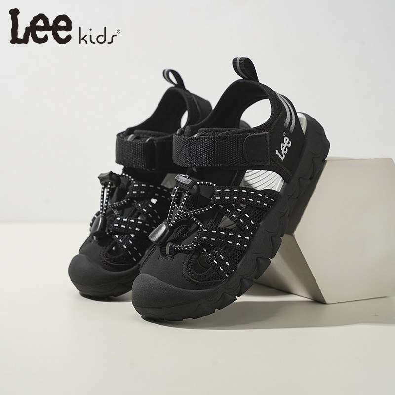 Lee Kids儿童运动凉鞋沙滩鞋2026新款夏防滑包头涉水男女童朔溪鞋