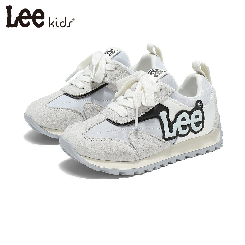 Leekids春季童鞋运动户外儿童鞋休闲防滑跑步鞋轻便透气休闲潮鞋