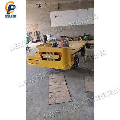 铁路建设环保电动平板车车四轮电动后搬座驾式电动前进运退车