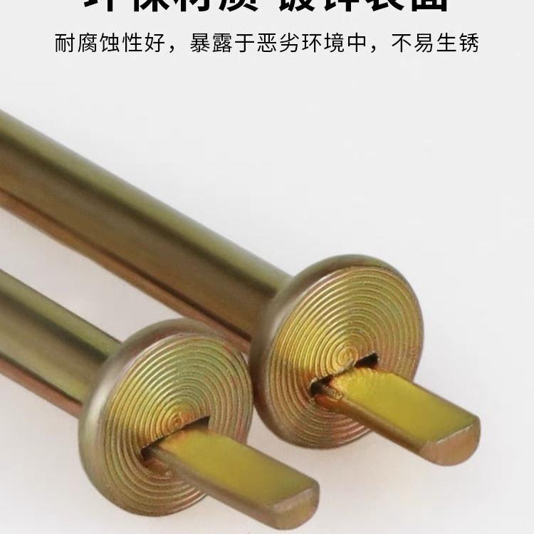 插片壁虎膨胀钉万能膨胀打入式膨胀螺丝快速膨胀钉膨胀钉整箱