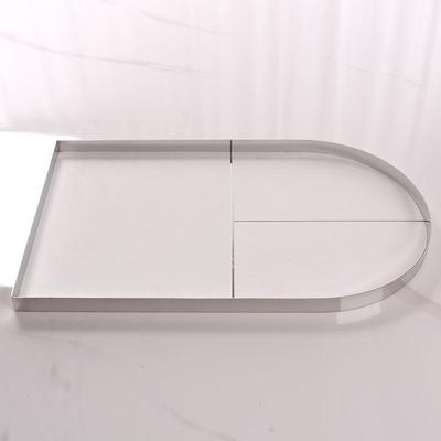 现代轻奢极简金革属饰皮托无品牌/盘样板间飘客厅窗玄关软装品收