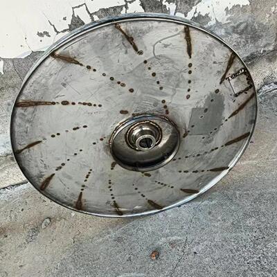 不锈钢翻边叶轮AZY09.81-016.0-01汽轮机轴封抽风机专用叶轮