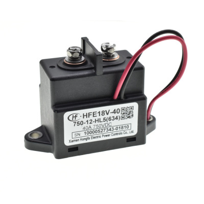 HFE18V-20/7501000-1224-H2宏发高压直流继电器接触器20A750VDC