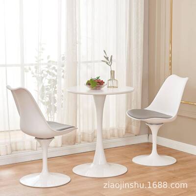 简休约阳郁金BAJ01香桌咖啡厅洽谈桌闲家台用户型圆桌创意洽谈桌