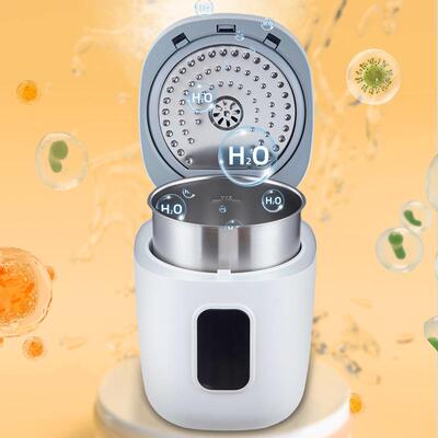 韩加热蒸汽加湿器迷你电锅不锈钢55050胆新款空气汽蒸饭暖雾家用