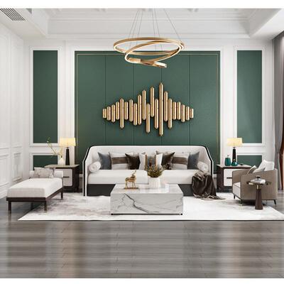 小新式实木沙发合TPJ现代中简约禅意轻奢大户型家用组客厅整装家