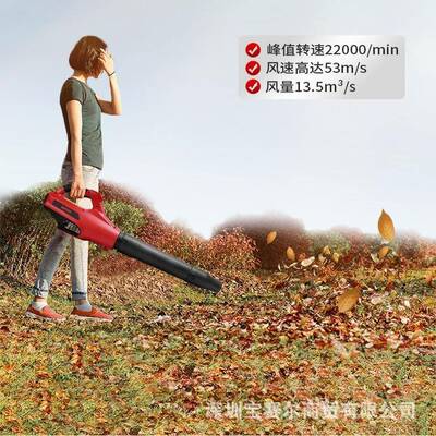 KKT亚特机58V电动吹风机YT727工业除尘绿化清扫机8功大率吹雪机