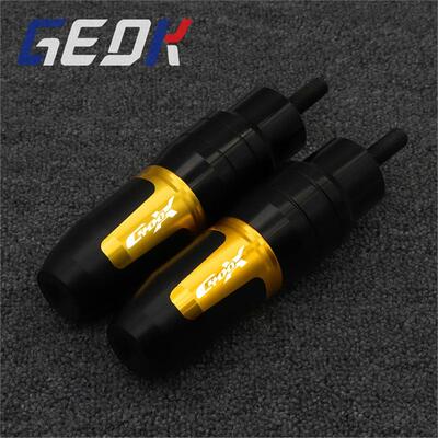 适用宝C40XC400GT改装护排气0管防摔胶马棒宝马C400防摔球保杠配