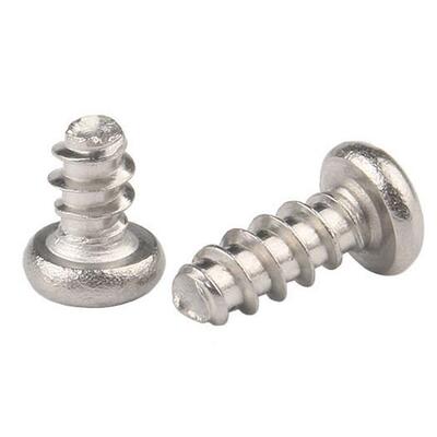 直供碳钢镀镍P攻B盘头.自平尾螺AOF丝十字圆头自攻4平尾钉M121.2M