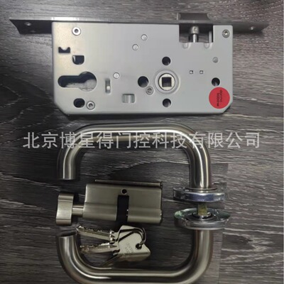 供应德国多玛 DORMAKABA 不锈钢房间锁 多玛PR110双弯防火锁281