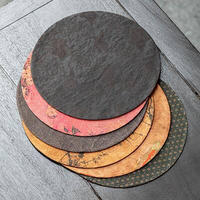 真茶丝柞蚕配JUD老料香云纱茶席茶艺桌巾旗茶垫布艺茶茶布道茶具