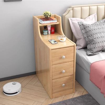床头柜型窄小EZD收纳卧室柜实小木简床头易柜子超窄20cm夹缝小柜
