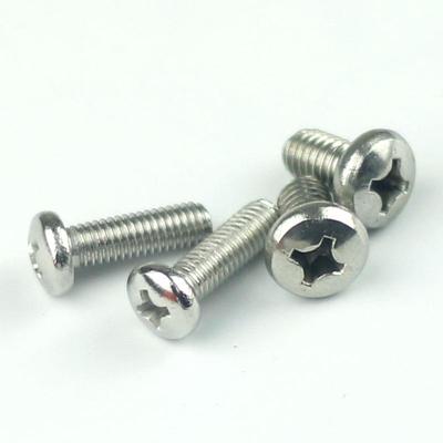 6不锈钢2钉01十字槽盘头机螺钉盘头螺丝不锈钢盘头机GMB818-87685