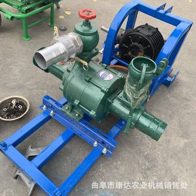后悬挂带喷灌机三组陡叶轮多级泵送压抽水泵高坡YBP水泵
